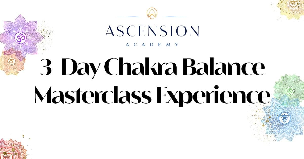 3 Day FREE Chakra Masterclass Experience